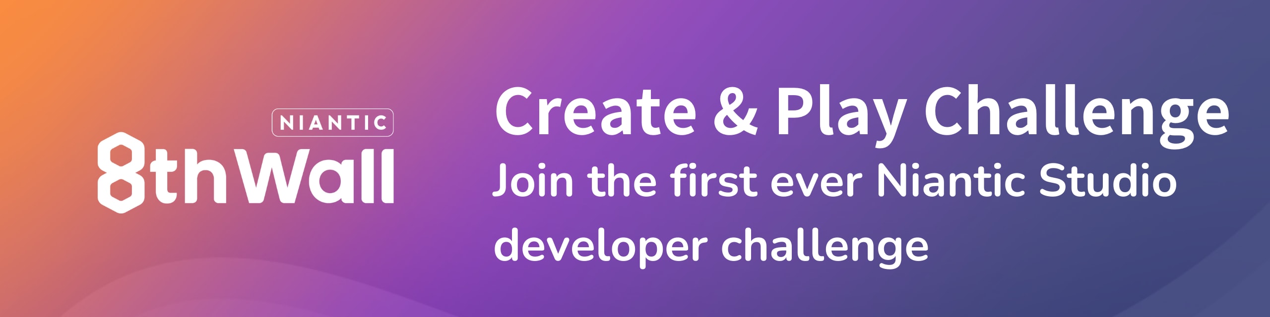 See Create & Play Developer Challenge at 8th Wall Community Game Jams